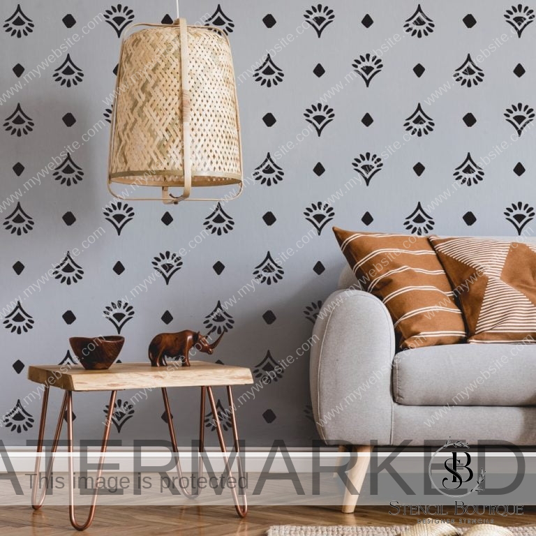 Boho & Tribal Stencils - Stencil Boutique