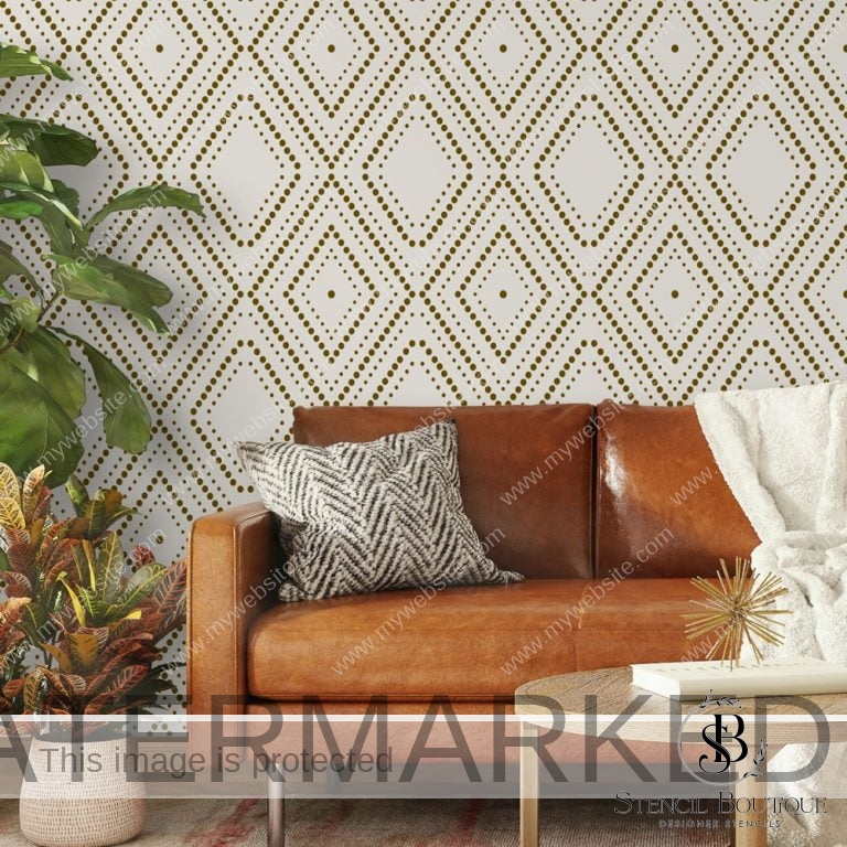 Retro / Art Deco Stencils - Stencil Boutique